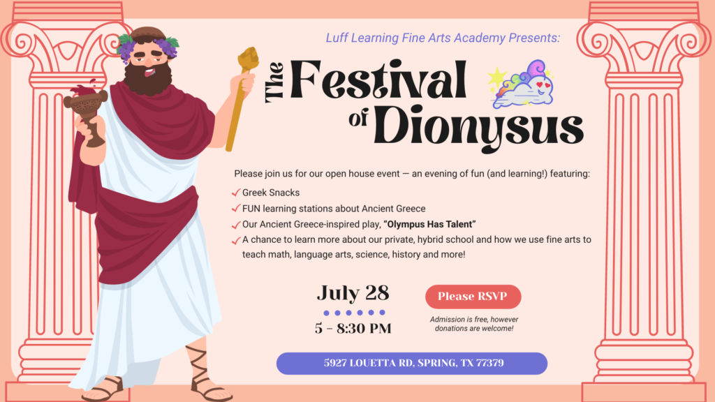 The Festival of Dionysus - Luff Learning
